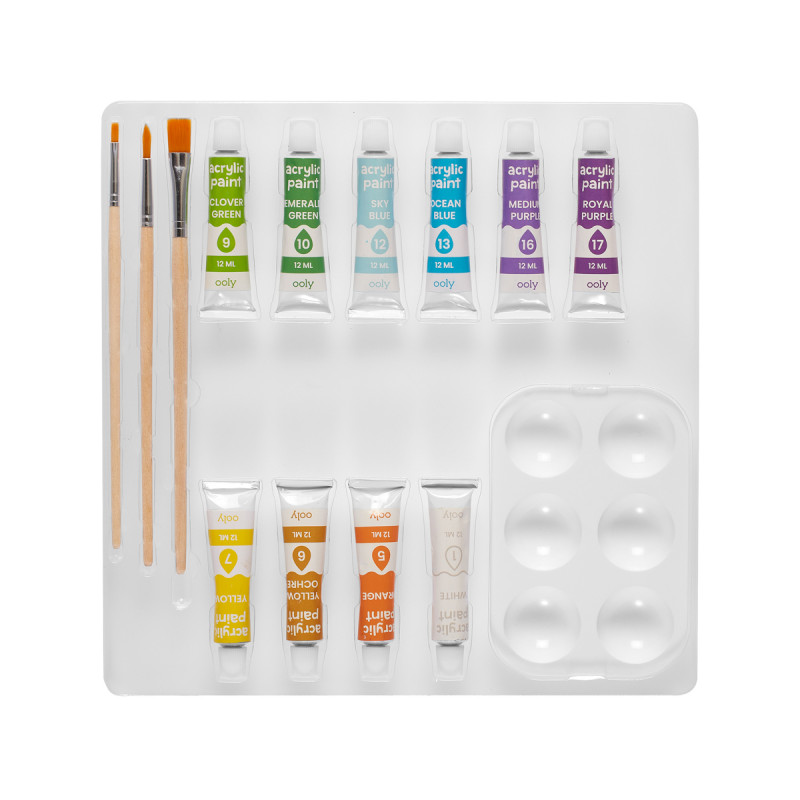 Colorific-Canvas Paint by Number-Kit Δράκος Καμβάς ζωγραφικής με ...